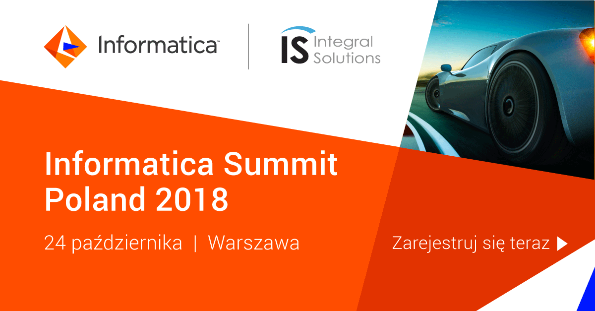 Informatica Summit Poland 2018 | REJESTRACJA